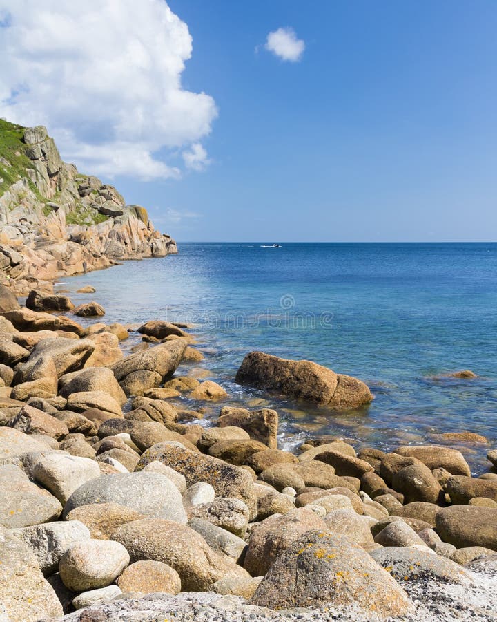 Penberth Cornwall England stock image. Image of moored - 26006841