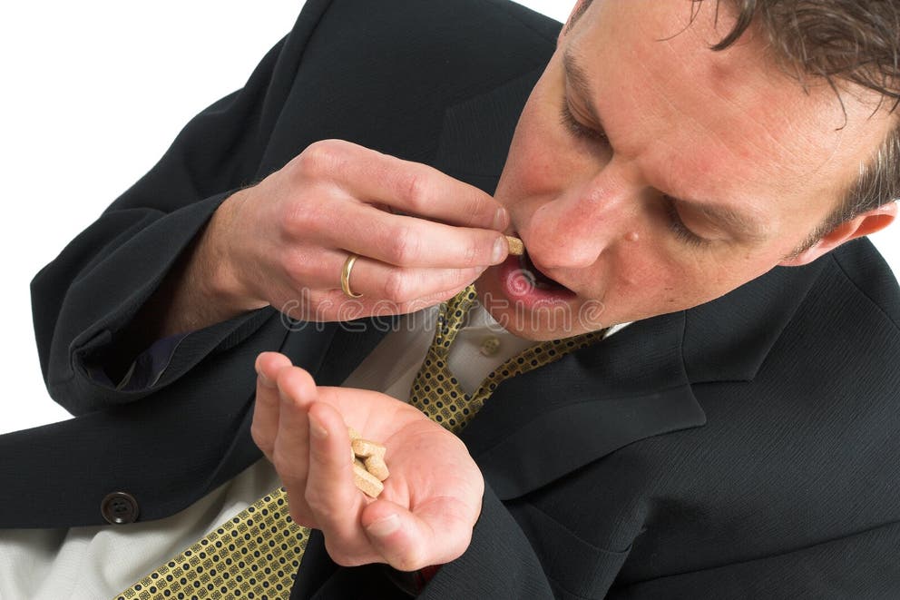 Penchant image stock. Image of personne, indécis, pillule - 613715