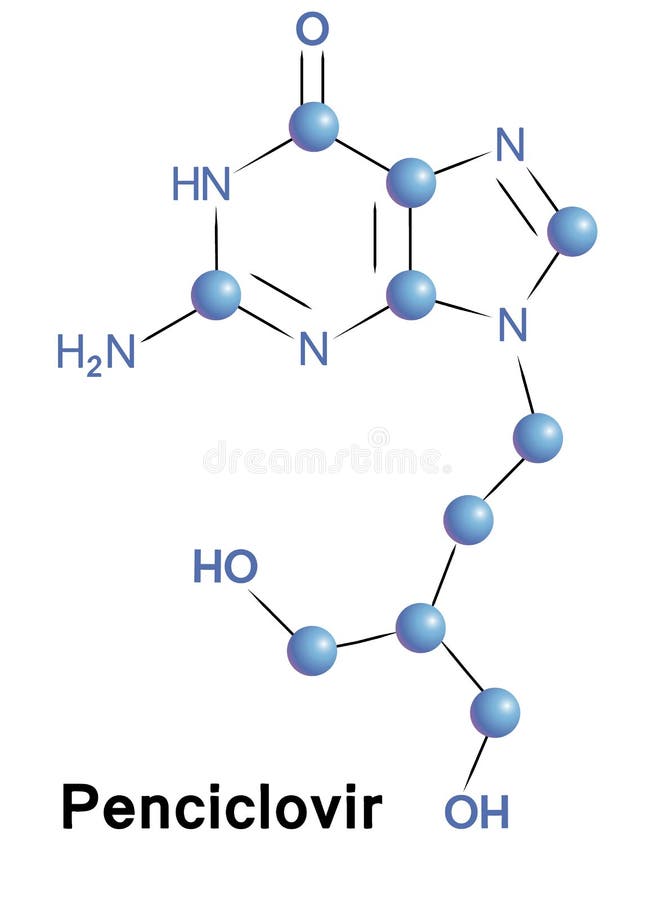 Penciclovir stock illustrationer. Illustration av syre - 47028869