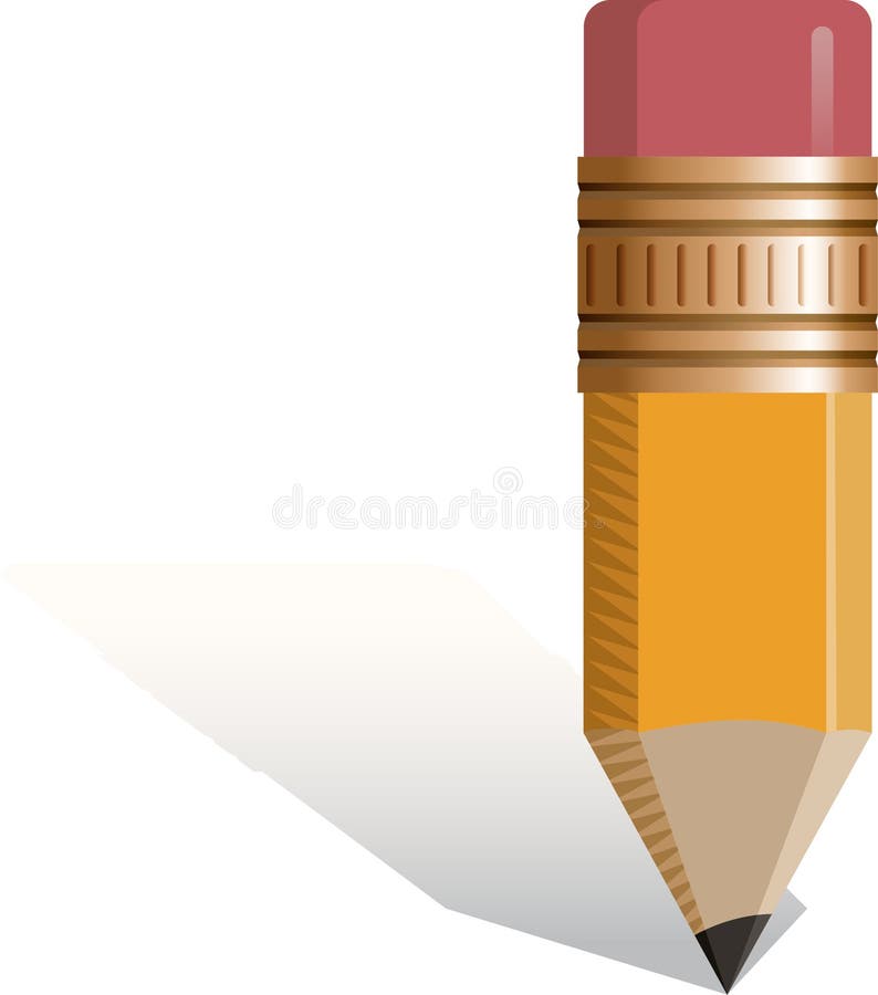 Tiny Pencil stock vector. Illustration of clean, tiny - 204013316