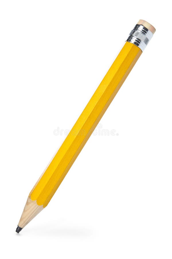 Pencil stock photo. Image of yellow, elementary, design - 13476606