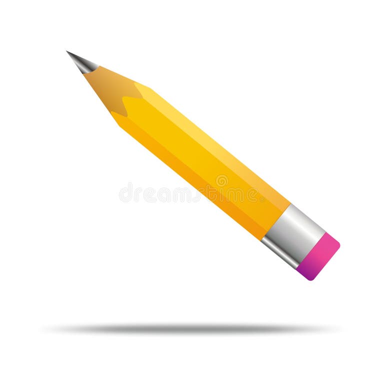 Floating Pencil Stock Illustrations – 618 Floating Pencil Stock ...