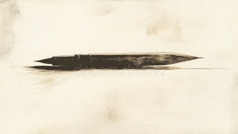 Pencil Afloat Water stock photo. Image of afloat, peaceful - 373233558