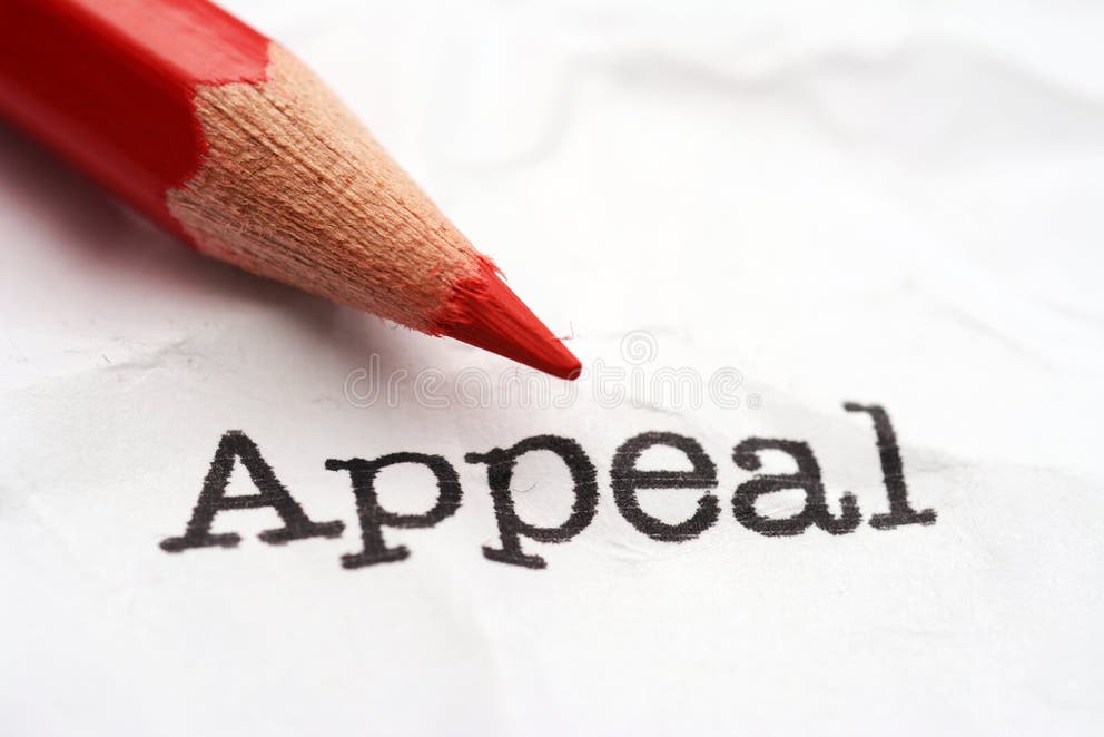 Pencil on appeal text stock photo. Image of concept - 173269868