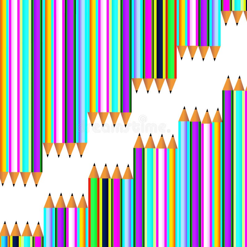 Pencil background stock illustration. Illustration of green - 41143699