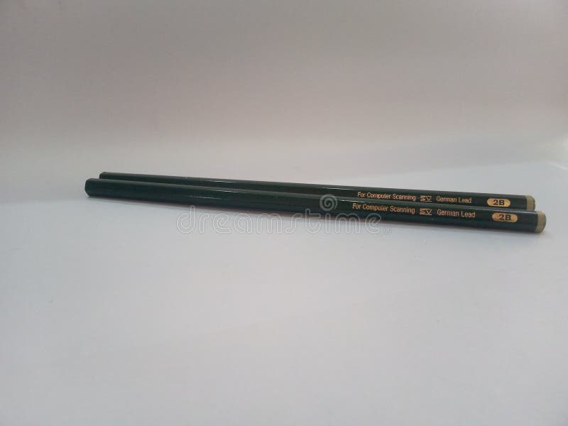 Pencil Black 2B for Computer Scanning Test Editorial Photo - Image of ...