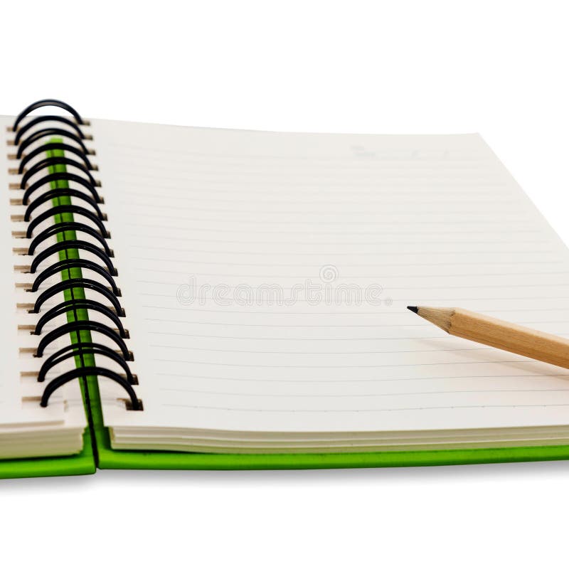 Pencil on book stock photo. Image of message, education - 35054490