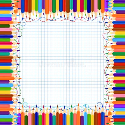 Pencil Border Stock Illustrations – 36,076 Pencil Border Stock ...