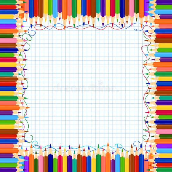 Pencil Border Stock Illustrations – 36,076 Pencil Border Stock ...