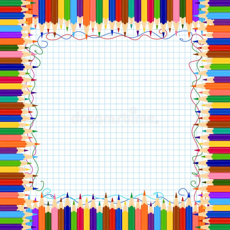 Pencil Border Stock Illustrations – 36,076 Pencil Border Stock ...