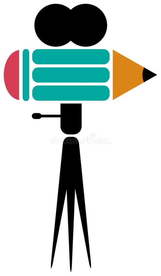 Camera Pencil Stock Illustrations – 9,284 Camera Pencil Stock ...