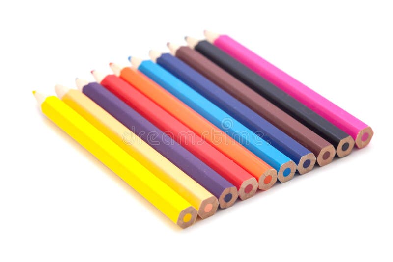 Pencil color stock image. Image of abstract, colorful - 69777631
