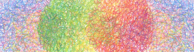 Pencil Color Scribble Doodle Abstract Background Stock Image - Image of ...