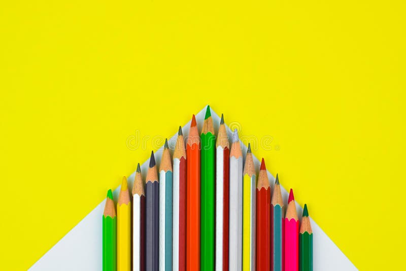 Pencil pyramid stock image. Image of closeup, objects - 20855175
