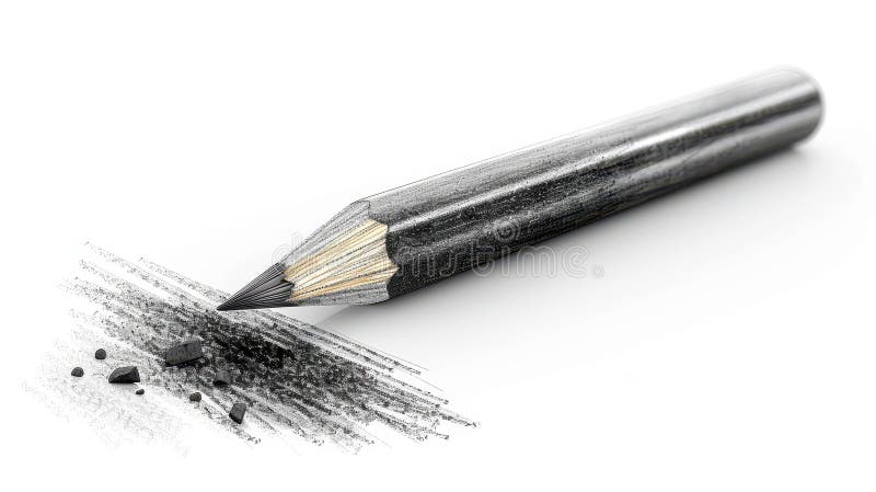 A Pencil Creates a Detailed ASAP Drawing on a Clean White Background in ...