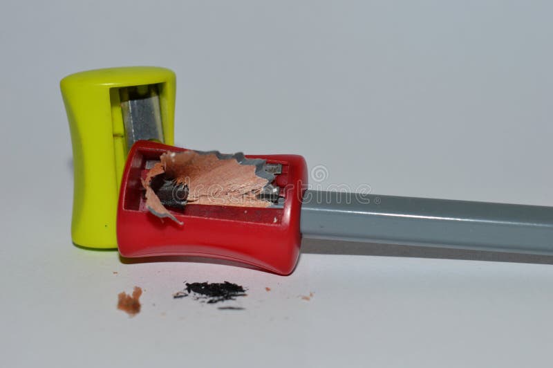 Pencil and cutter stock image. Image of cutter, accessories - 138669569