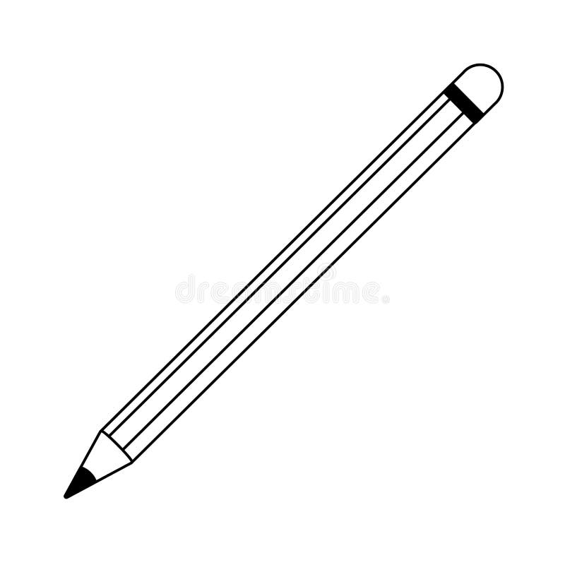 Isolated Pencil Tool Design Vector Illustration Stock Vector ...