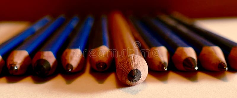 Pencil stock image. Image of potlood, groep, desing, group - 71390681
