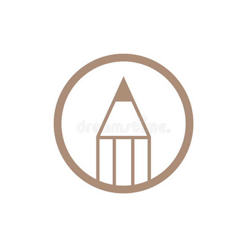 Pencil draw symbol stock vector. Illustration of write - 280654623