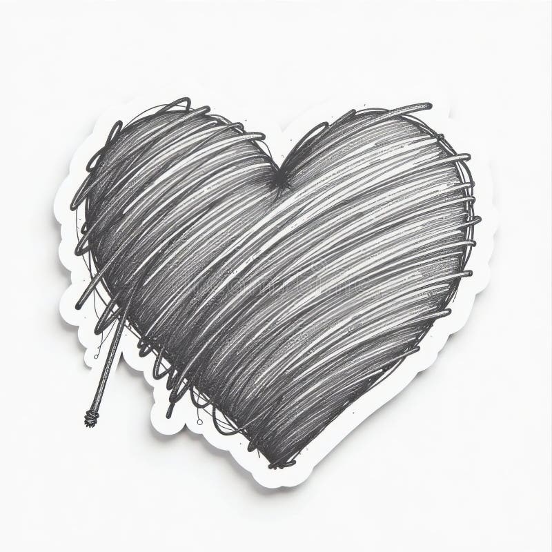 Pencil Drawings Of Hearts