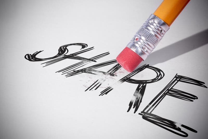 Pencil Erasing the Word Requirements Stock Image - Image of angle, view ...