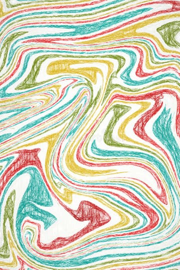 Pencil Fluid Abstract Elements. Dynamic Lines. Template for the Design ...