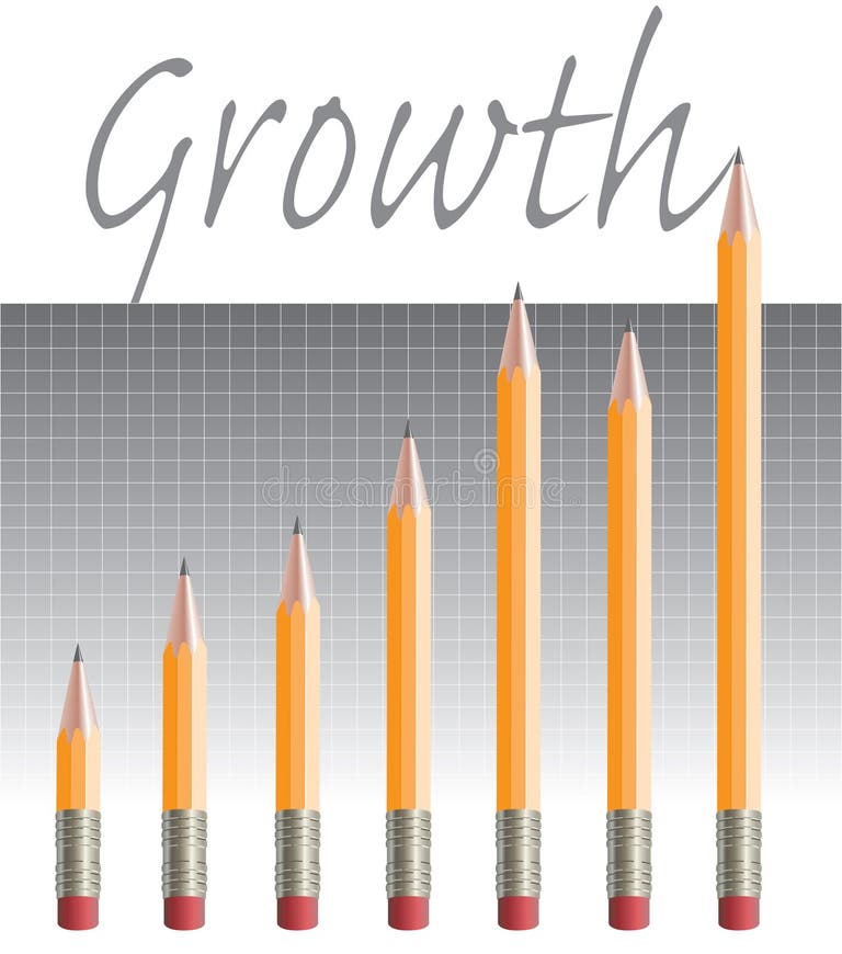 Pencil Business Graph Stock Illustrations – 12,673 Pencil Business ...
