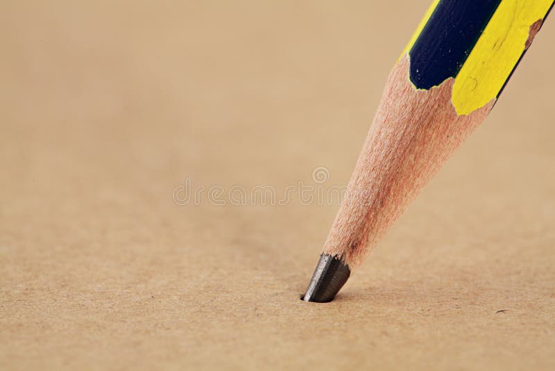 Pencil Head Close Up stock photo. Image of office, white - 18089924