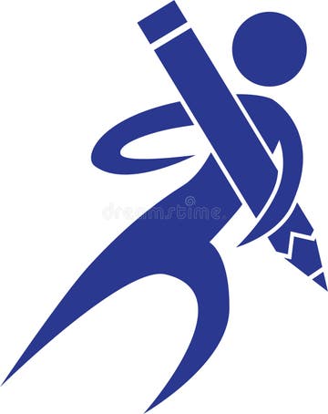 Stick Figure Writer Stock Illustrations – 88 Stick Figure Writer Stock ...