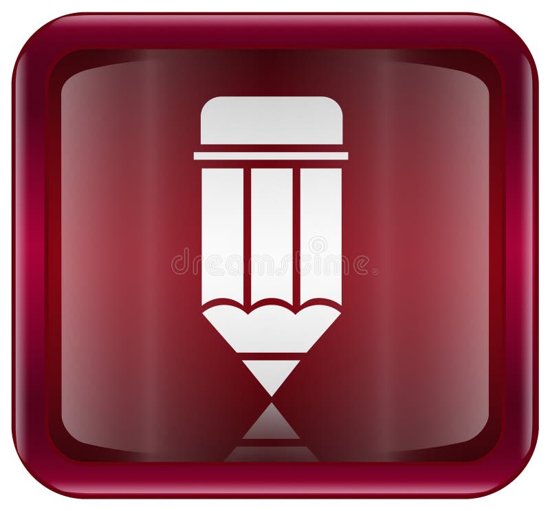 Pencil Icon stock illustration. Illustration of design - 23871141