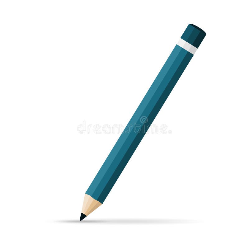 Pencil Icon. Creative Idea. Vector Illustration Stock Illustration ...