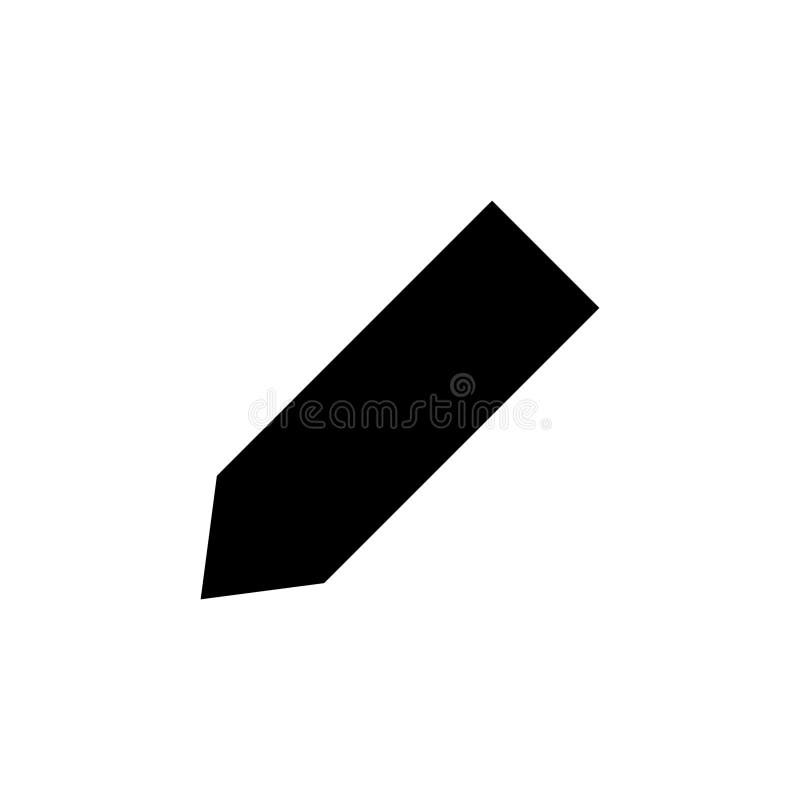 Pencil Icon . Pen Symbol. Edit Icon Vector Stock Vector - Illustration ...