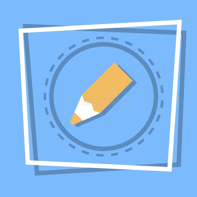 Writing Blue Pencil Stock Illustrations – 6,201 Writing Blue Pencil ...