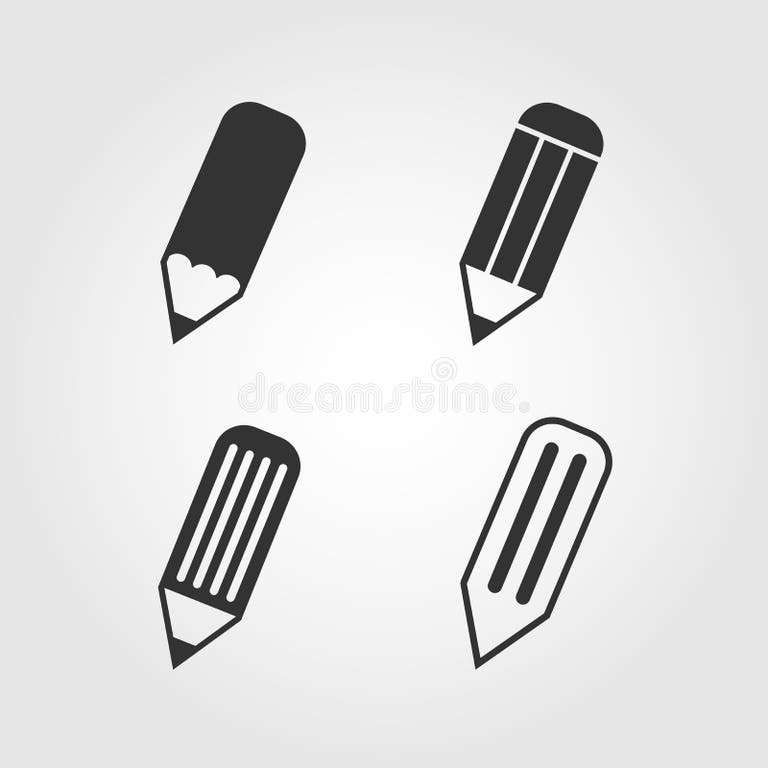 Pencil Icons Stock Illustrations – 78,945 Pencil Icons Stock ...
