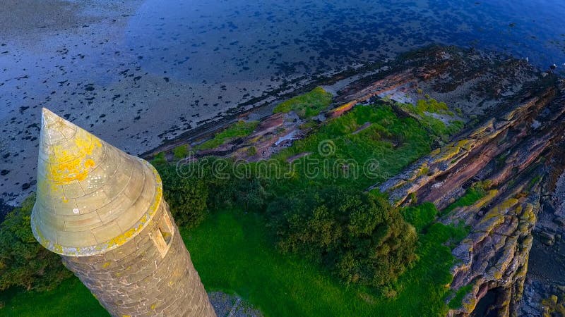 The Pencil, Largs, Scotland Stock Photo - Image of largs, rocks: 86820822