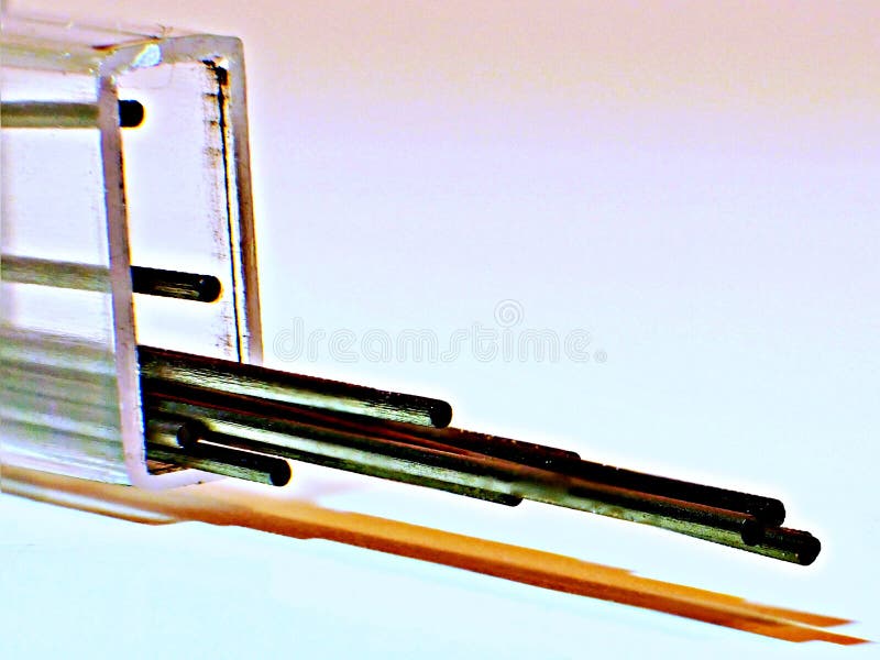 Pencil lead close up stock image. Image of refill, undefined - 366818061