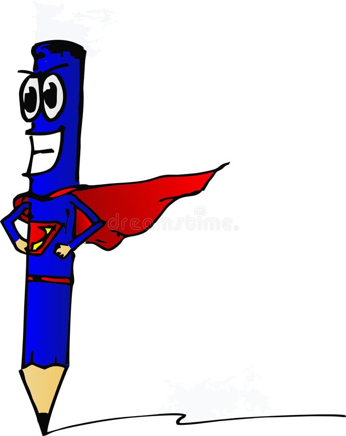 Pencil Men stock illustration. Illustration of cover - 98094013