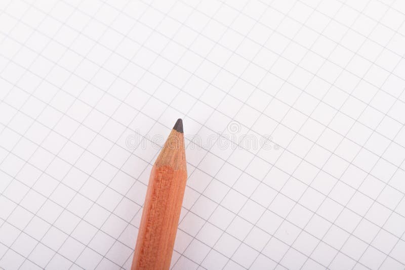 Pencil on Notebook stock photo. Image of office, notebook - 34885546