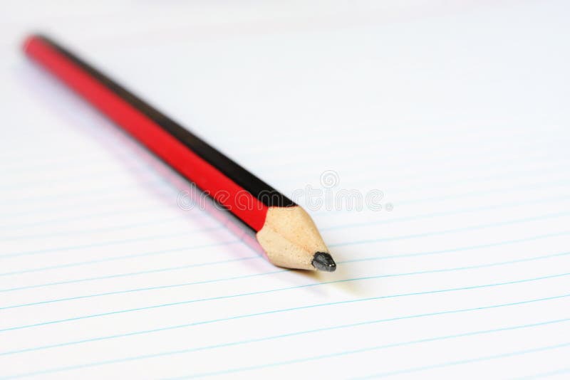 Pencil on Paper stock image. Image of lines, wood, instrument - 3752431