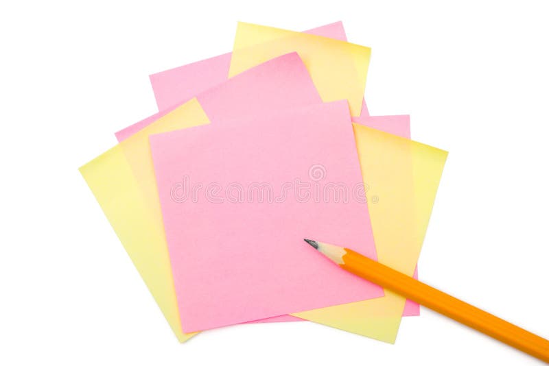 Pencil And Paper Picture. Image: 4394289