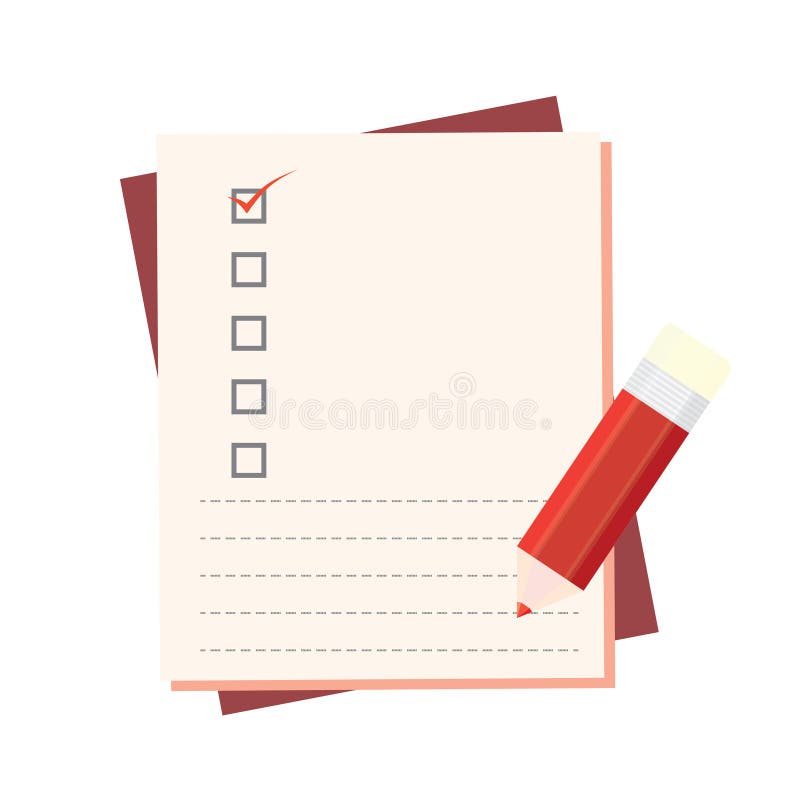 Check Box Note Pad Stock Illustrations – 1,660 Check Box Note Pad Stock ...