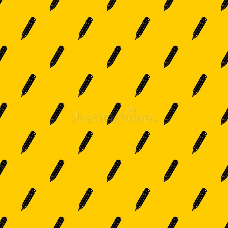 Pencil pattern vector stock vector. Illustration of painter - 142155895