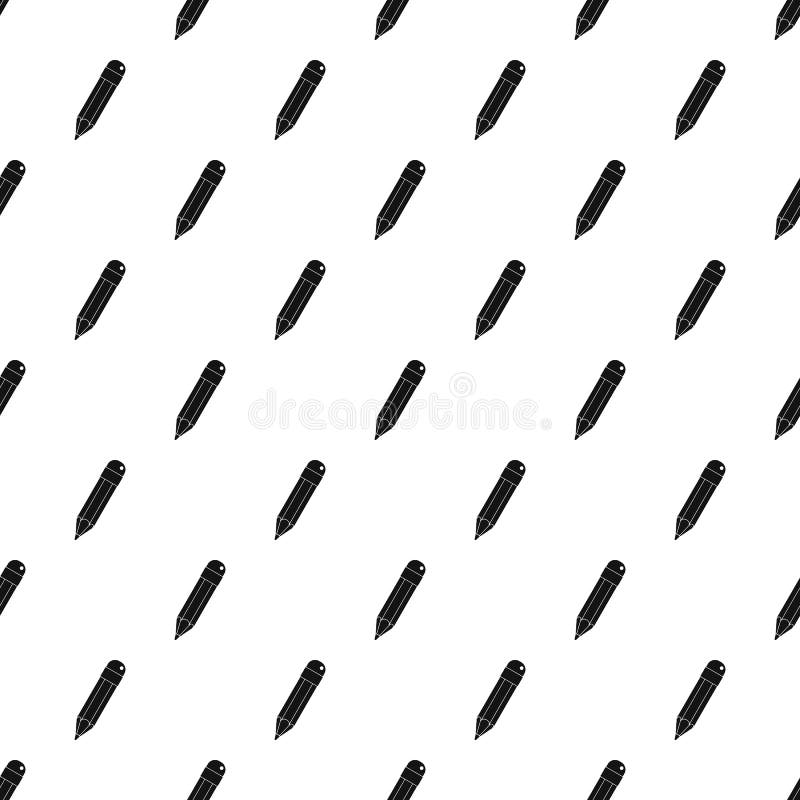Pencil pattern vector stock vector. Illustration of school - 90947995