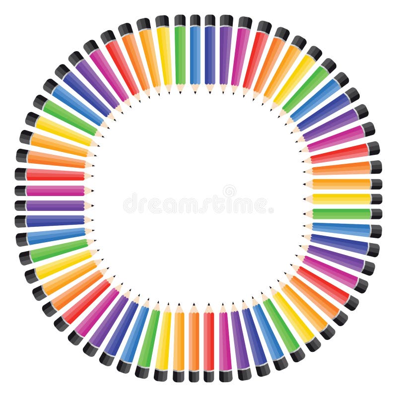 School Rainbow Pencil Stock Illustrations – 7,273 School Rainbow Pencil ...