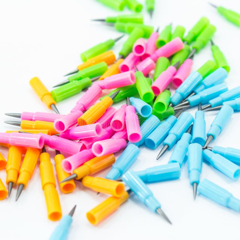 Pencil Refills stock image. Image of spares, green, stationary - 25066013