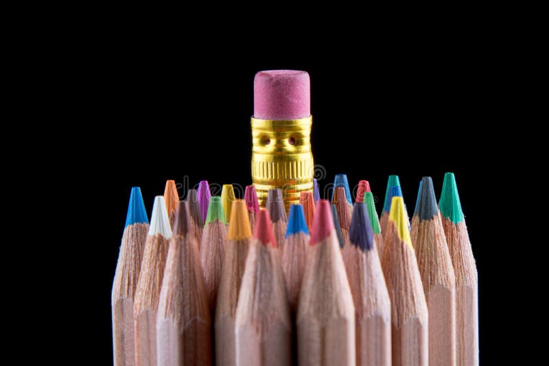 Pencil head stock image. Image of stress, stressed, pencil - 42208871
