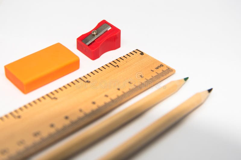 Ruler, Eraser, Glasses and a Pencil on the Floor Plan - Bussines a ...