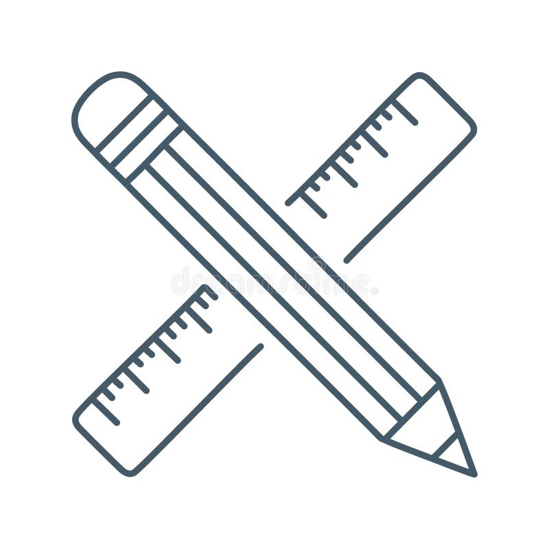 Pencil Ruler Icon Stock Illustrations – 32,372 Pencil Ruler Icon Stock ...