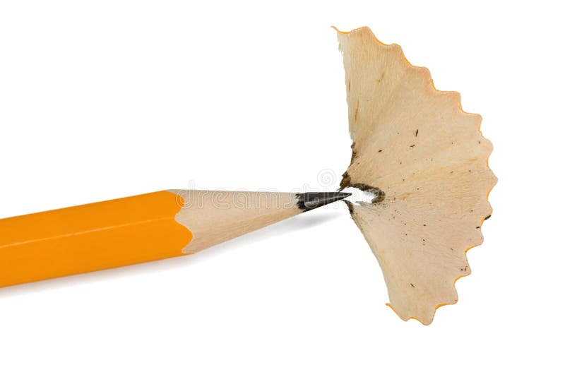 Pencil sharp stock photo. Image of isolated, life, white - 2272798