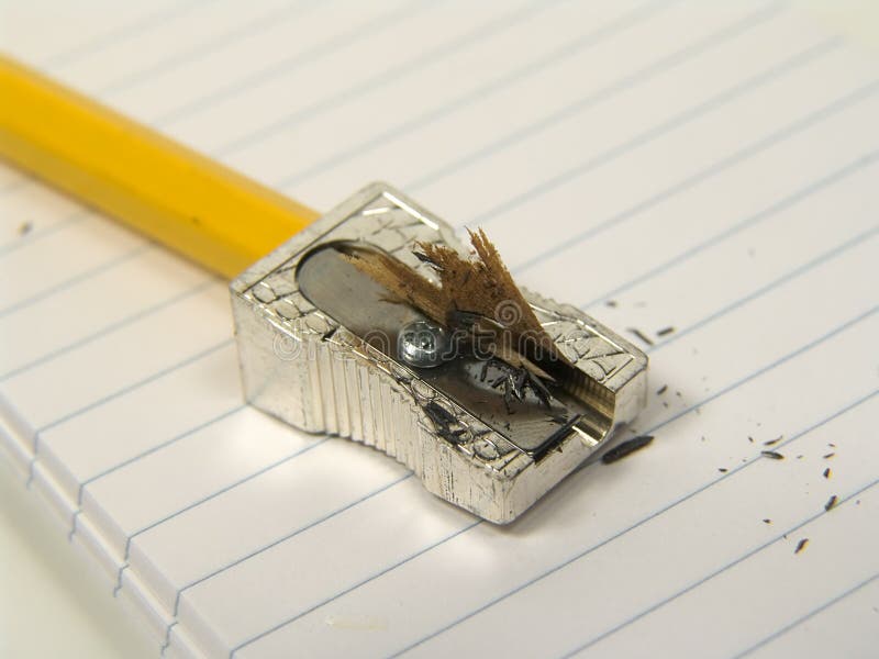 Pencil Sharpened stock image. Image of sketch, notepad, business - 12715